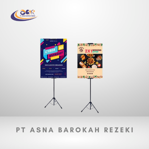 CETAK STANDING BANNER / SPANDUK STAND PPDB DLL 2023/2024 | SIPLah