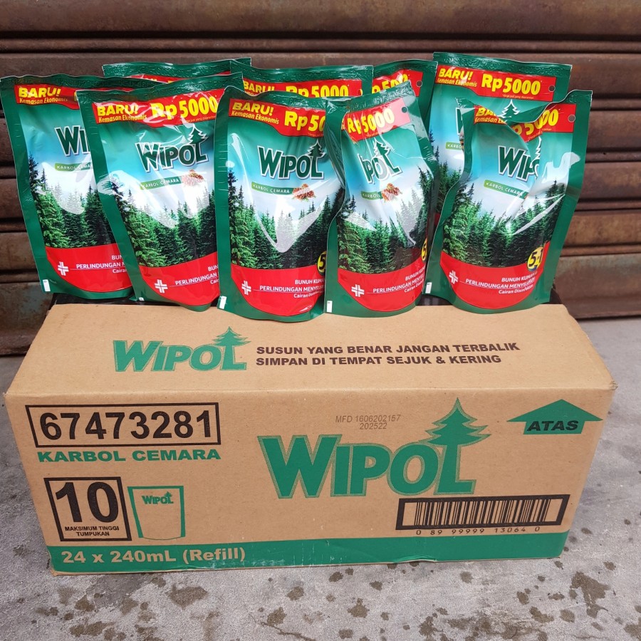 Wipol 240ml (1 Kardus) | SIPLah