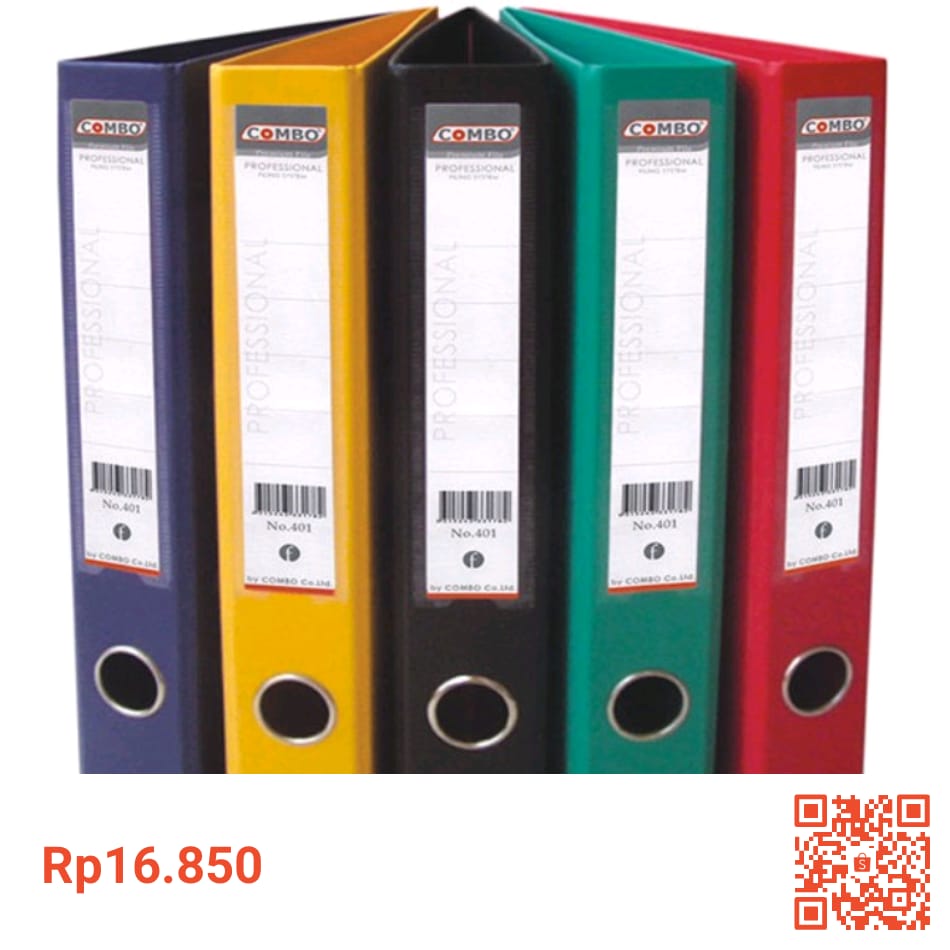 Odner Map Folio Pvc Colour / Odner Map F4 / File Pvc 403 Warna Combo ...