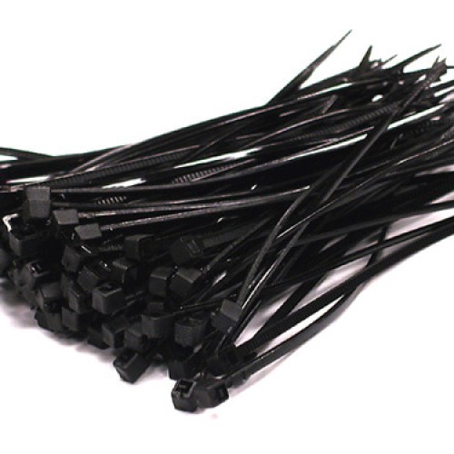 KABEL TIES HITAM 15 CM ISI 100 PCS PER PACK / BLACK TIES CABLE | SIPLah