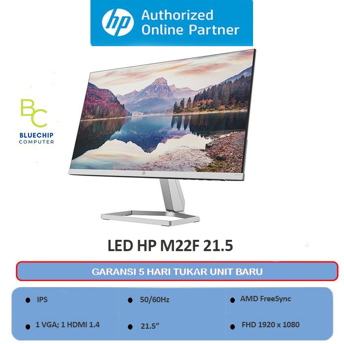MONITOR LED HP M22F 21.5" | SIPLah