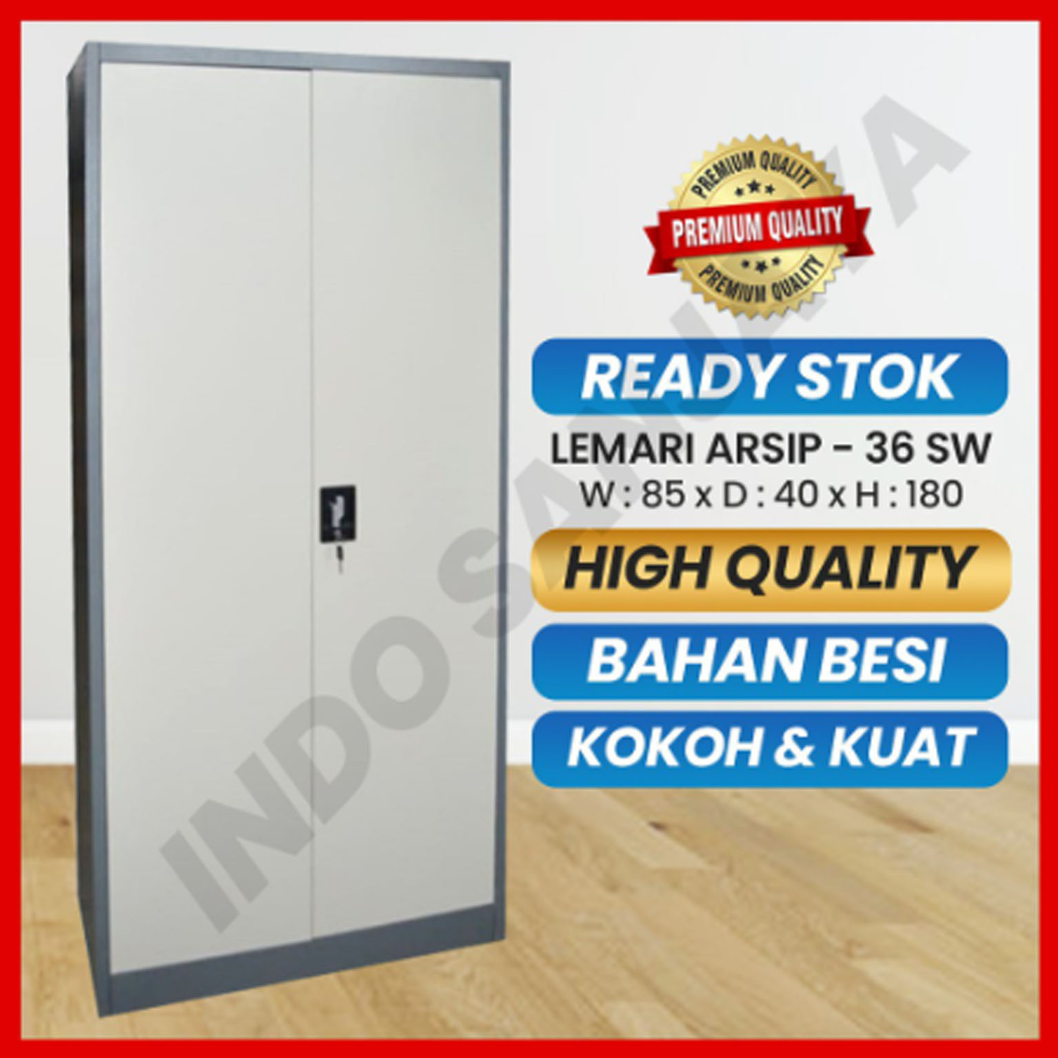 Lemari Besi Kantor Arsip Kabinet - 36 SW - 36 SL | SIPLah