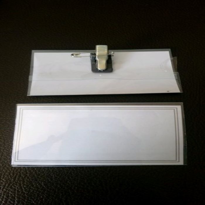 NAME TAG PLASTIK BENING | SIPLah