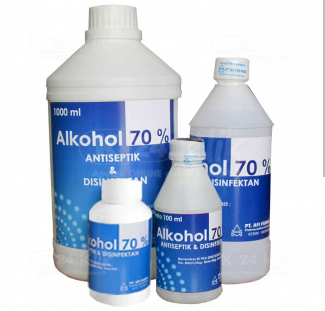 ALKOHOL MEDIS 70% BOTOL SEDANG | SIPLah