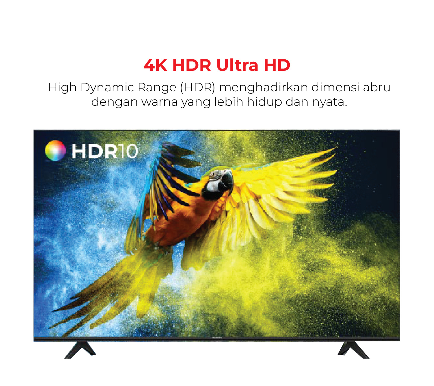 Polytron Smart TV 4K UHD HDR – PLD 65UV5920 | SIPLah