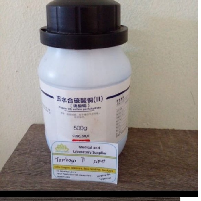 CuSO4.5H2O Copper Sulfat Pentahidrat Tembaga Sulfat PA | SIPLah