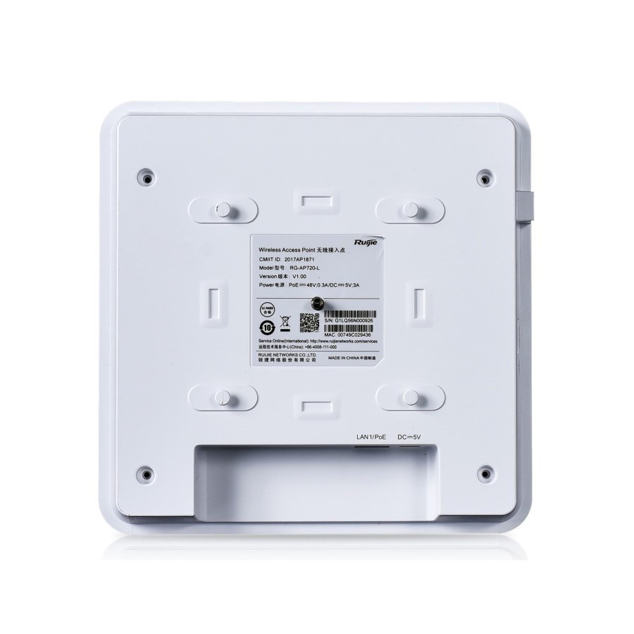 RUIJIE RG-AP720 L Indoor Wireless Access Point + Adapter POE | SIPLah