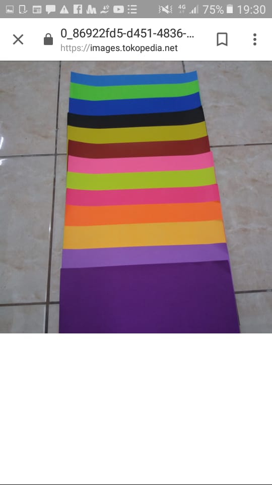 Kertas astro warna | SIPLah