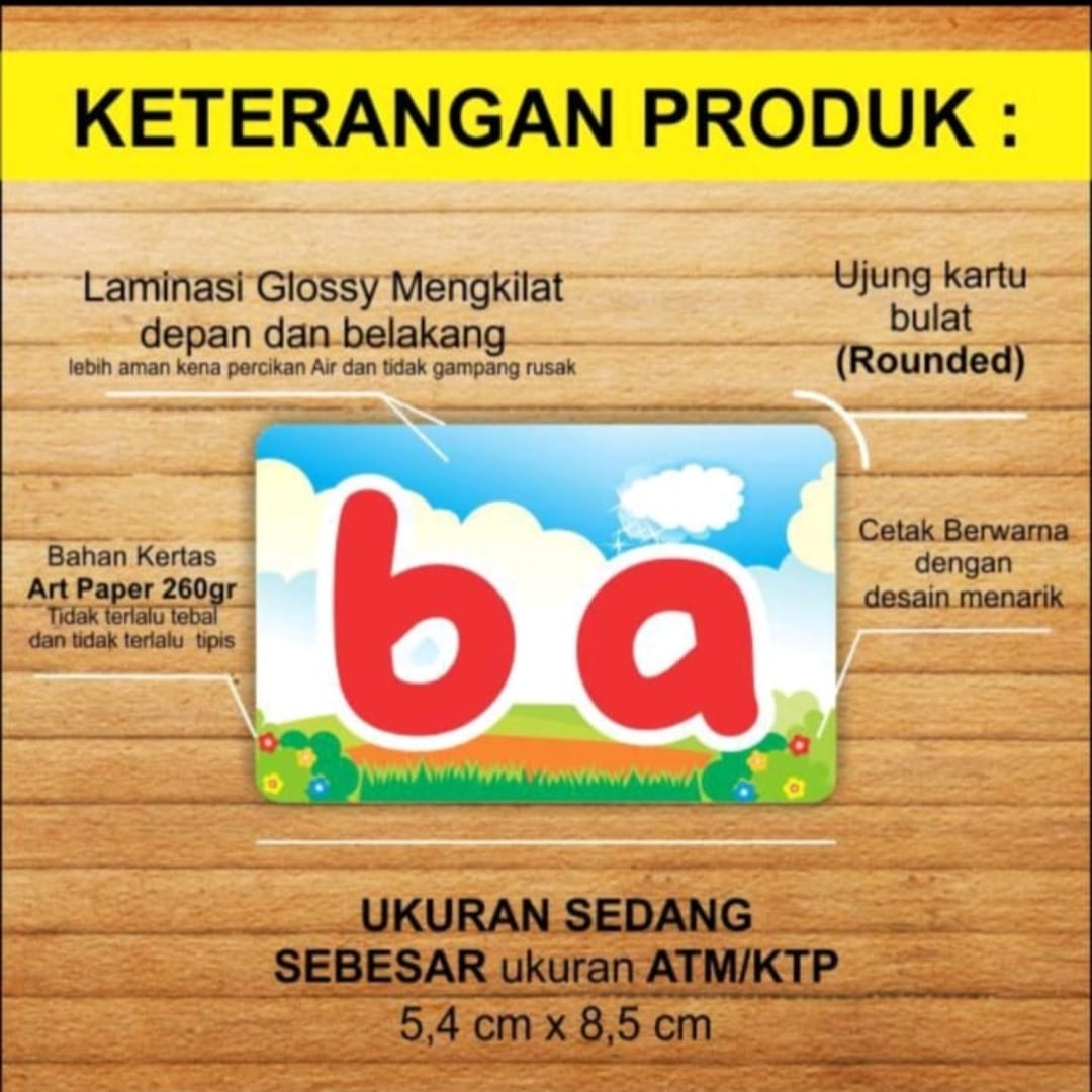 Kartu Huruf | SIPLah