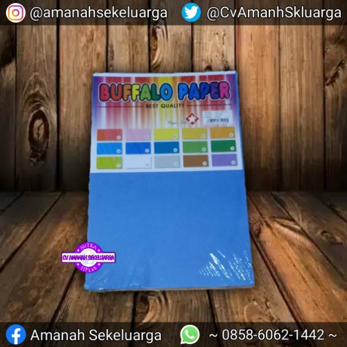Cover Jilid Bufffalo Paper F4 (Pac) | SIPLah