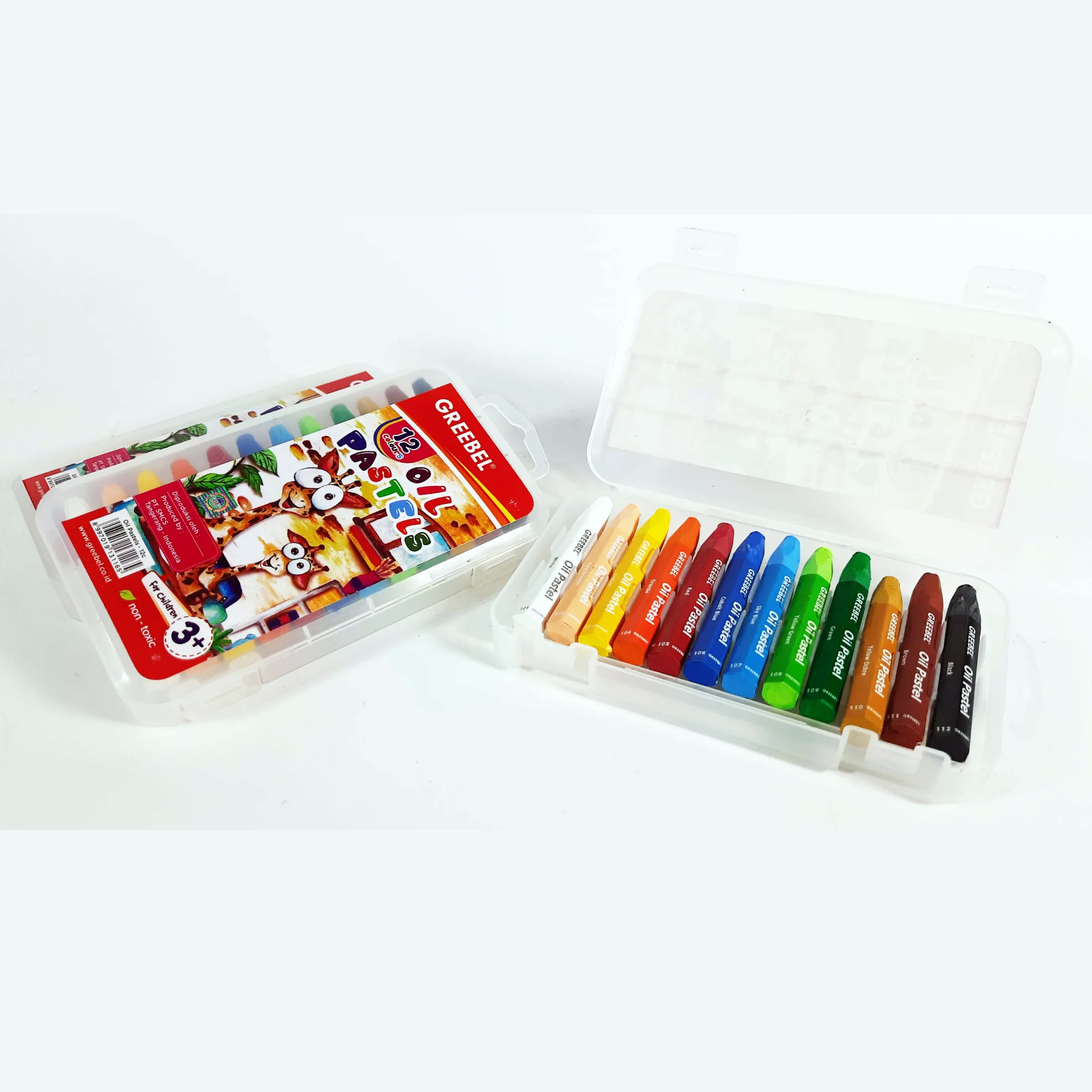 GRABEL OIL PASTELS 12W CRAYON BSR (Pack) | SIPLah