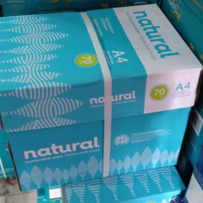 Kertas Hvs Natural F4 Dus Siplah