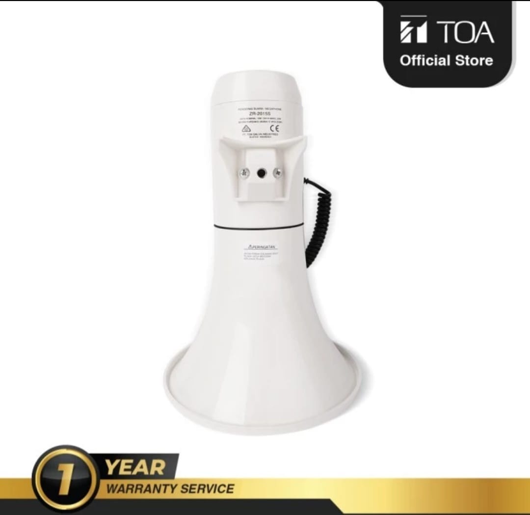 TOA ZR-2015S Shoulder Megaphone 15 W With Sirine | SIPLah