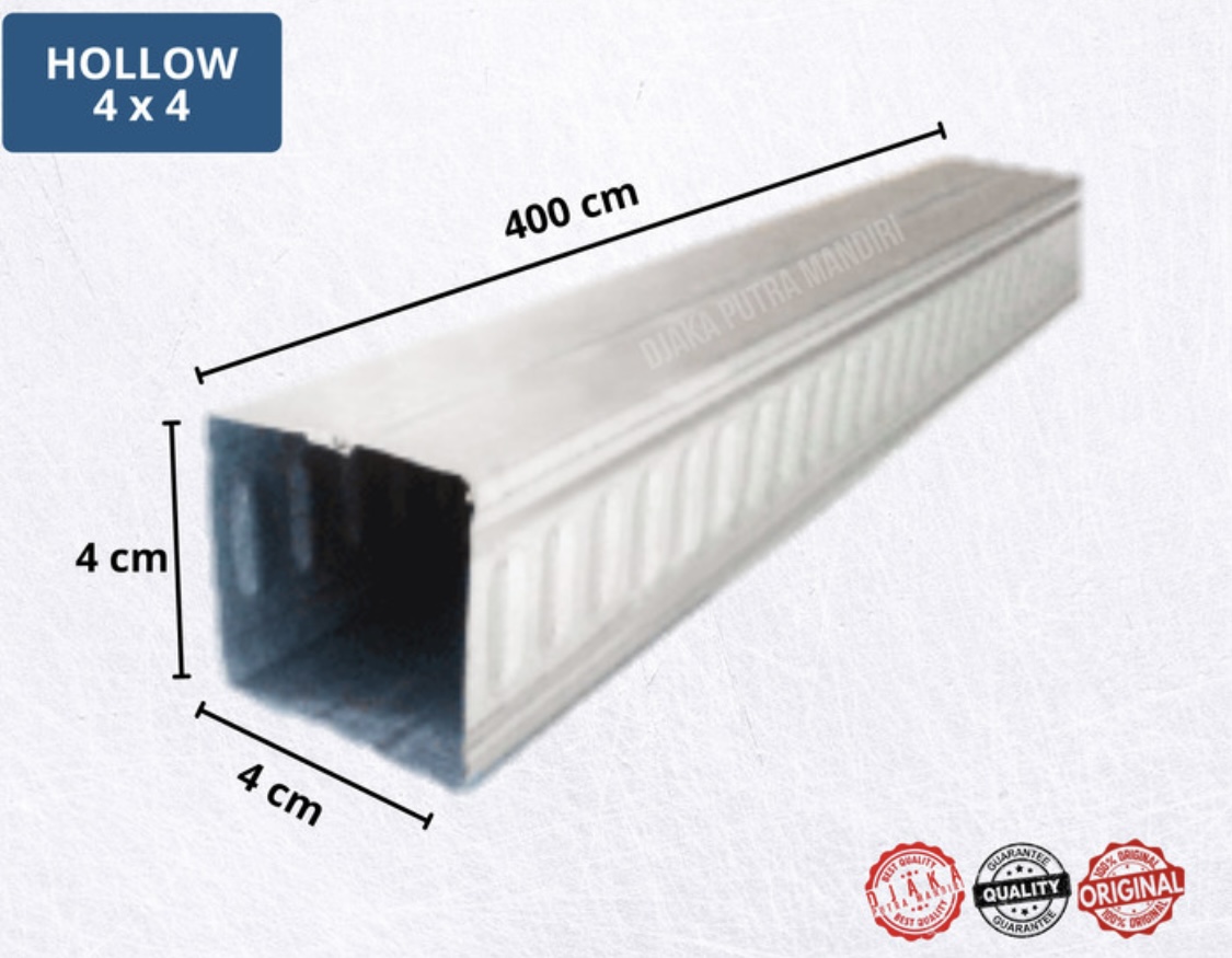 Hollow Plafon Galvalum 4x4 Tebal 0.35mm | SIPLah