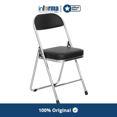 Informa - Milo Kursi Lipat - Hitam | SIPLah