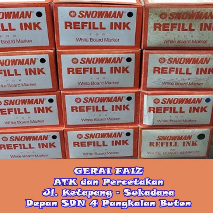 Tinta Spidol Whiteboard Siplah