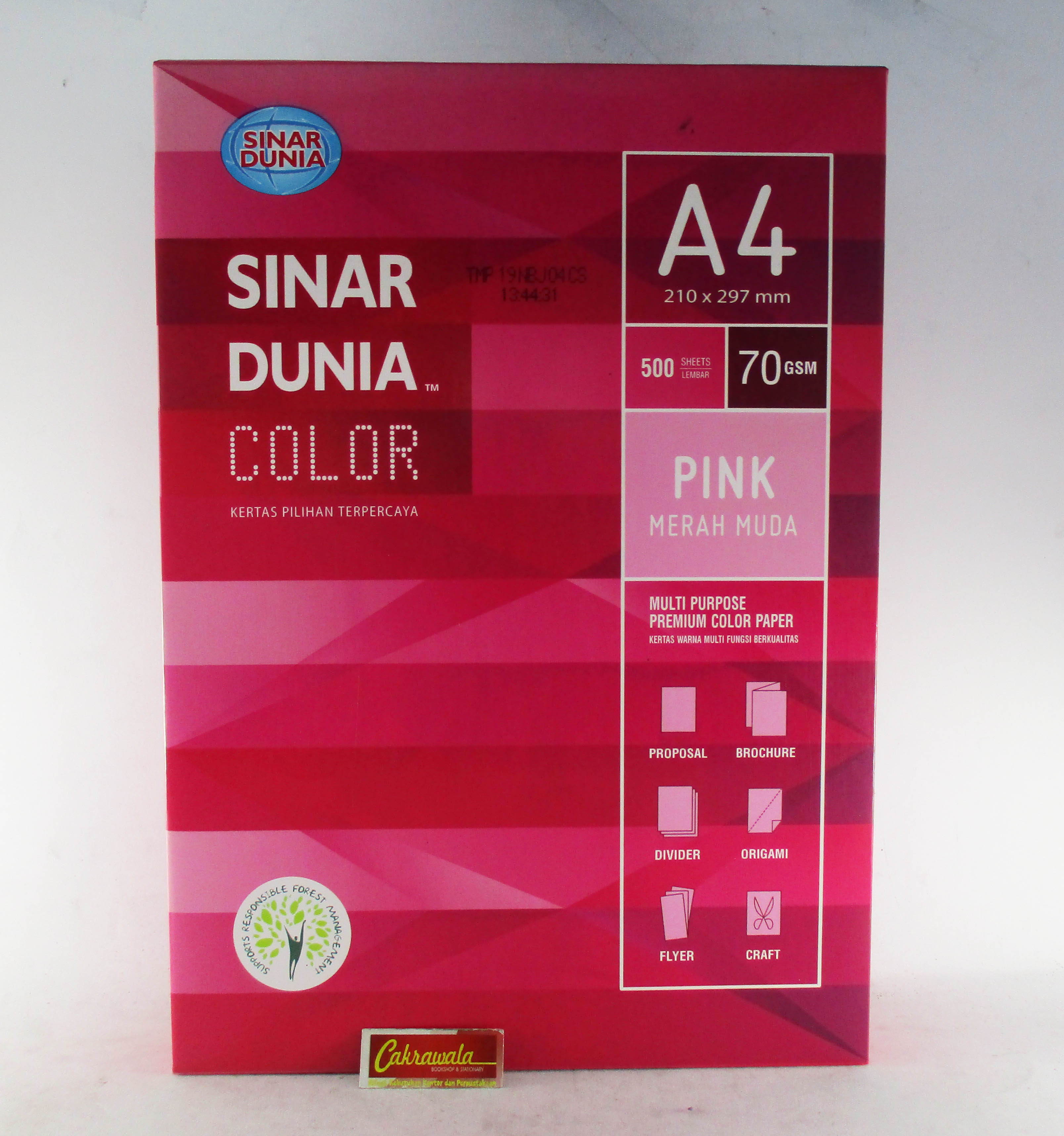 HVS warna F4 SINAR DUNIA (SIDU) | SIPLah