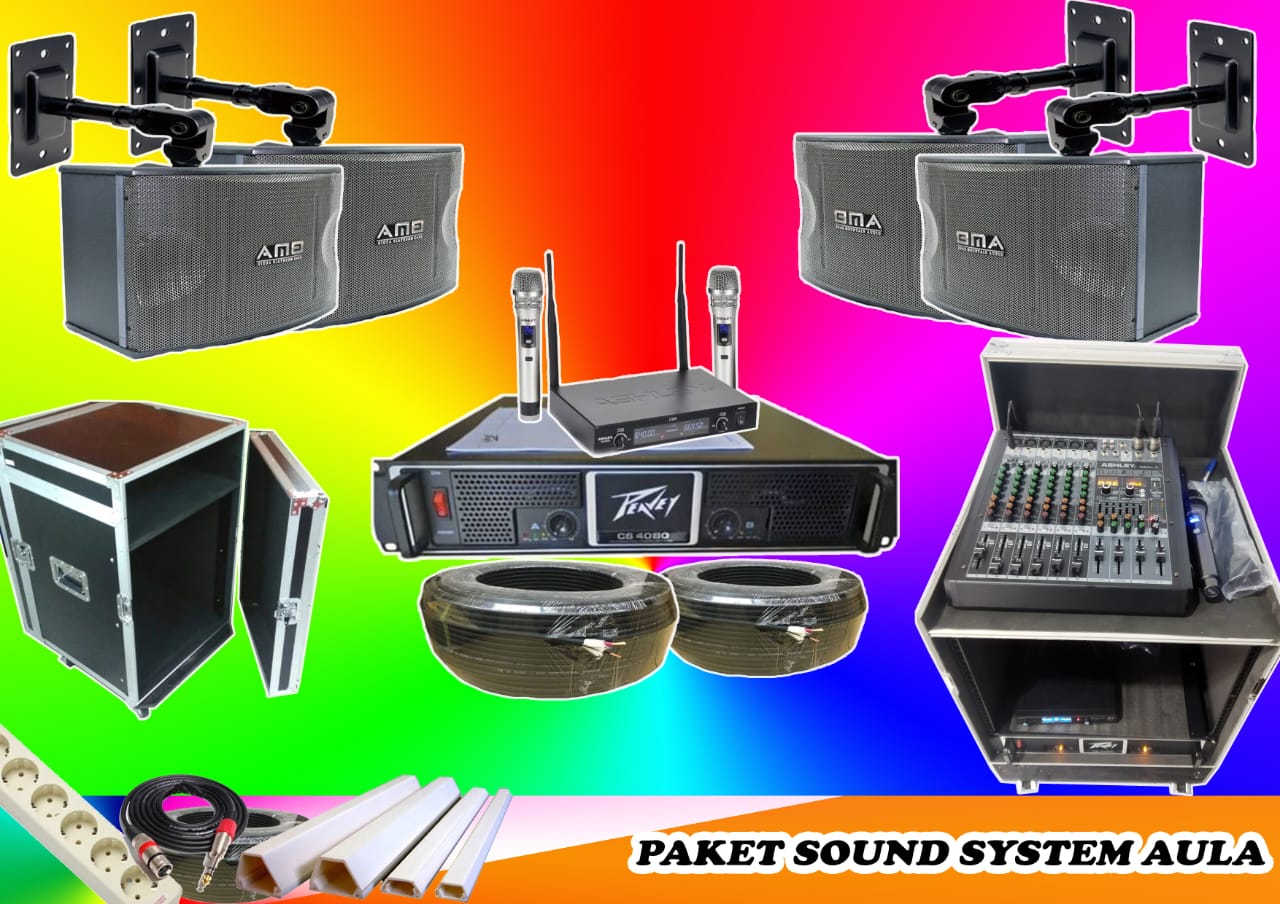 SOUND SYSTEM AULA | SIPLah
