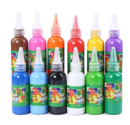 Finger Painting per botol | SIPLah