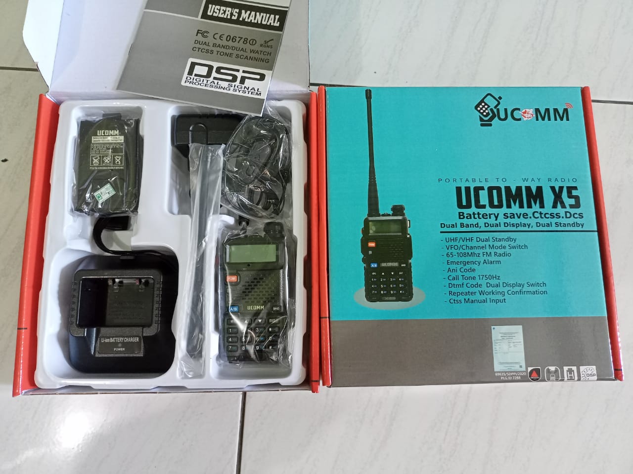HT PORTABLE, DUAL BAND RADIO | SIPLah