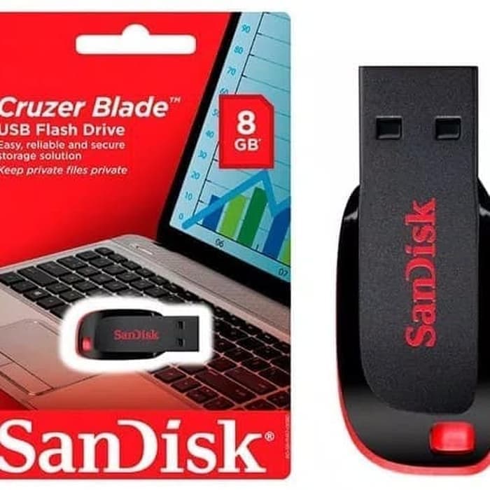 flashdisk Sandisk Cruzer Blade (USB 2.0 , 8GB) | SIPLah