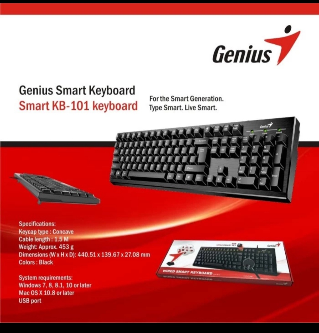 KEYBOARD USB GENIUS | SIPLah