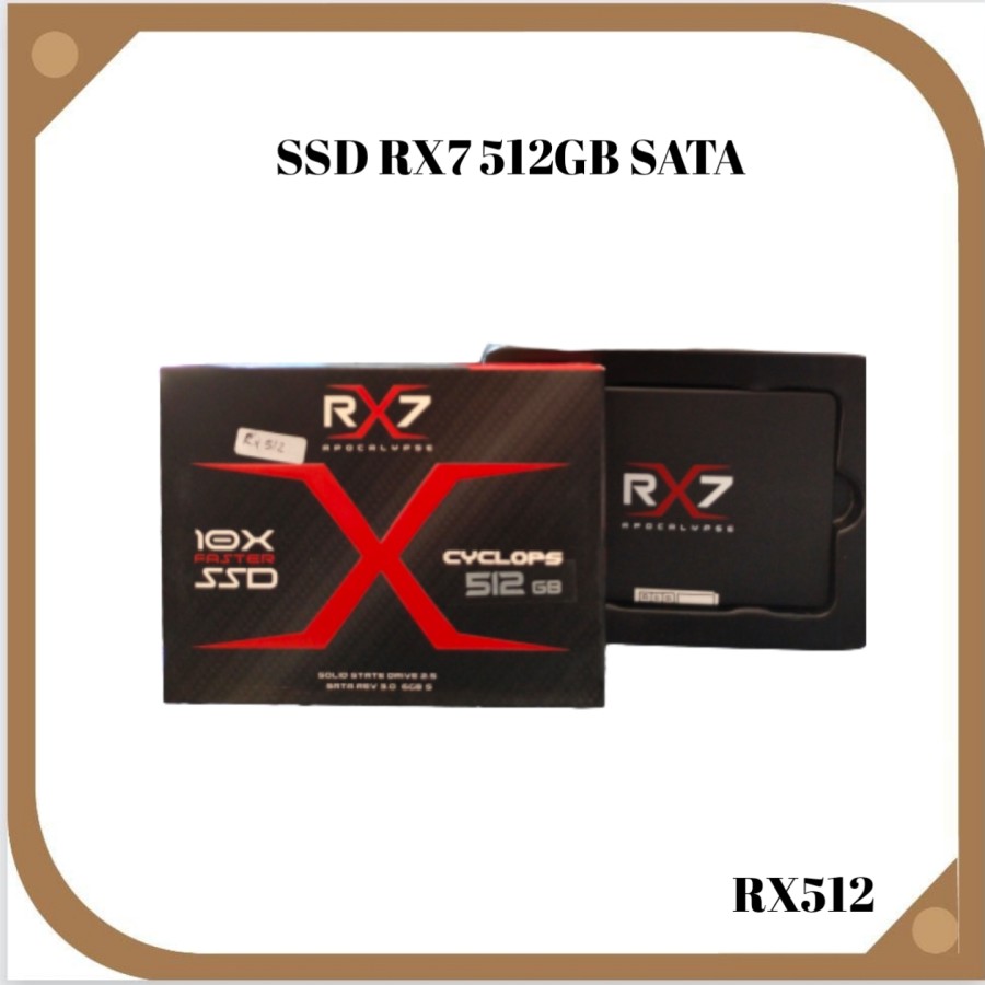 SSD RX7 512GB | SIPLah
