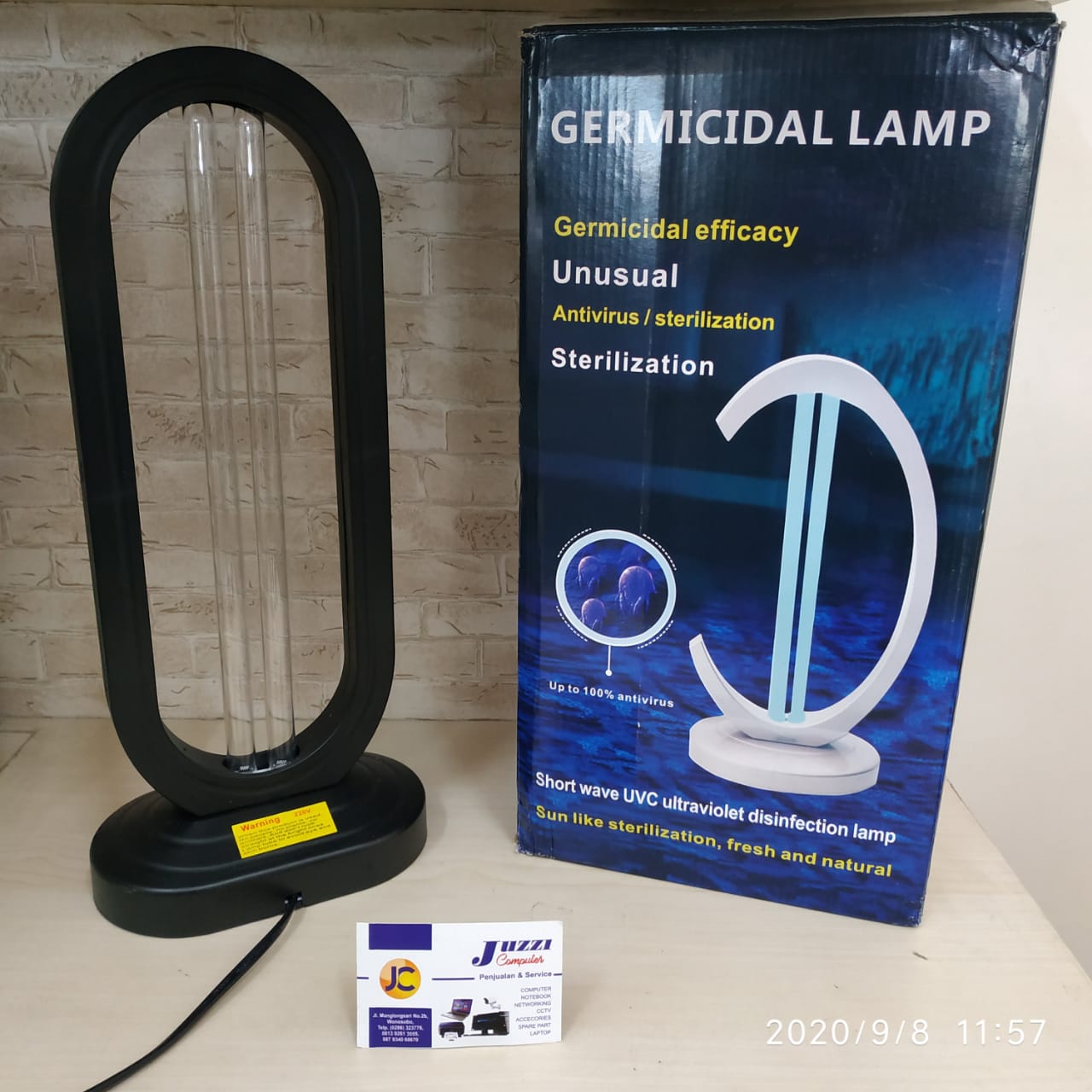 Lampu DISINFECTAN UVC (ozon) 38 watt | SIPLah