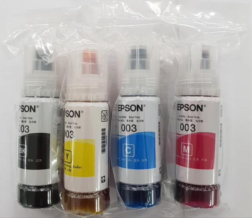 NEW.. Tinta epson 003 100. Ori Epson L1110 L3110 L3150 L5190 | SIPLah