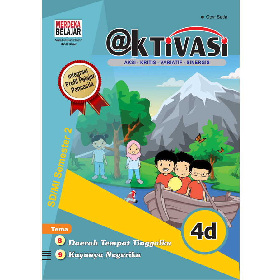 Tematik SD Aktivasi / AKurasi Jilid 4D | SIPLah