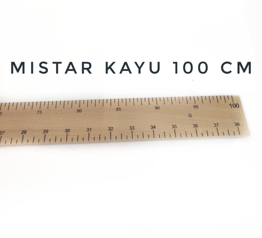 Mistar Kayu 1 Meter | SIPLah