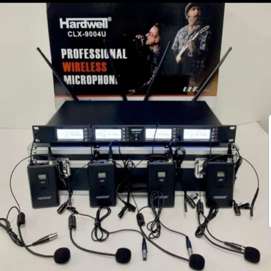 Mic Wireless Hardwell CLX 9004U /Clip On Headset | SIPLah