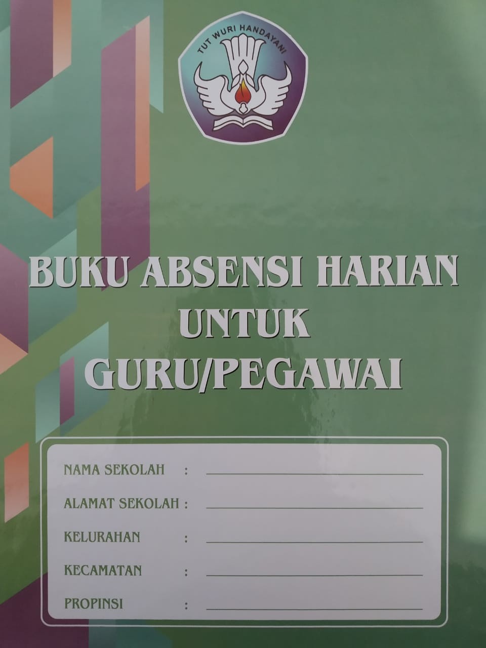 BUKU ABSENSI HARIAN UNTUK GURU / PEGAWAI | SIPLah