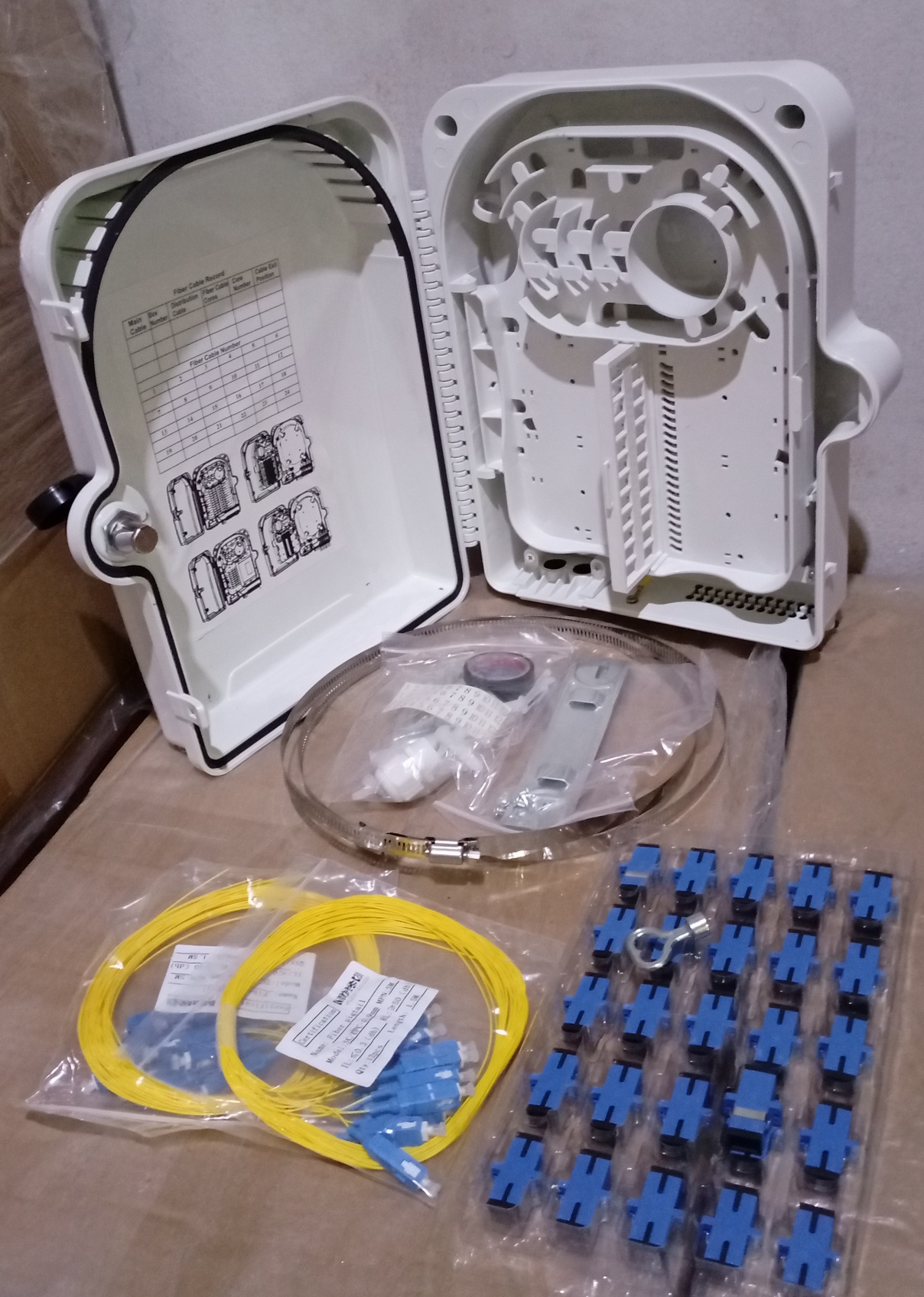 ODP 24 core lengkap pigtail sc upc | SIPLah