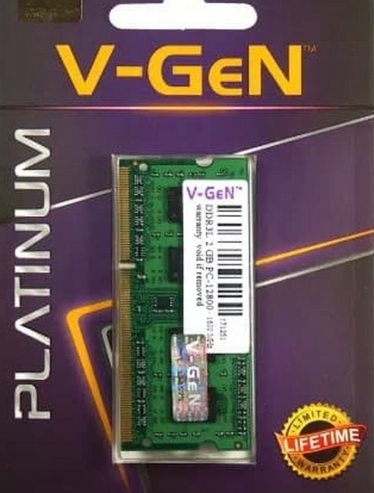 Memory RAM V-Gen DDR3 2GB | SIPLah
