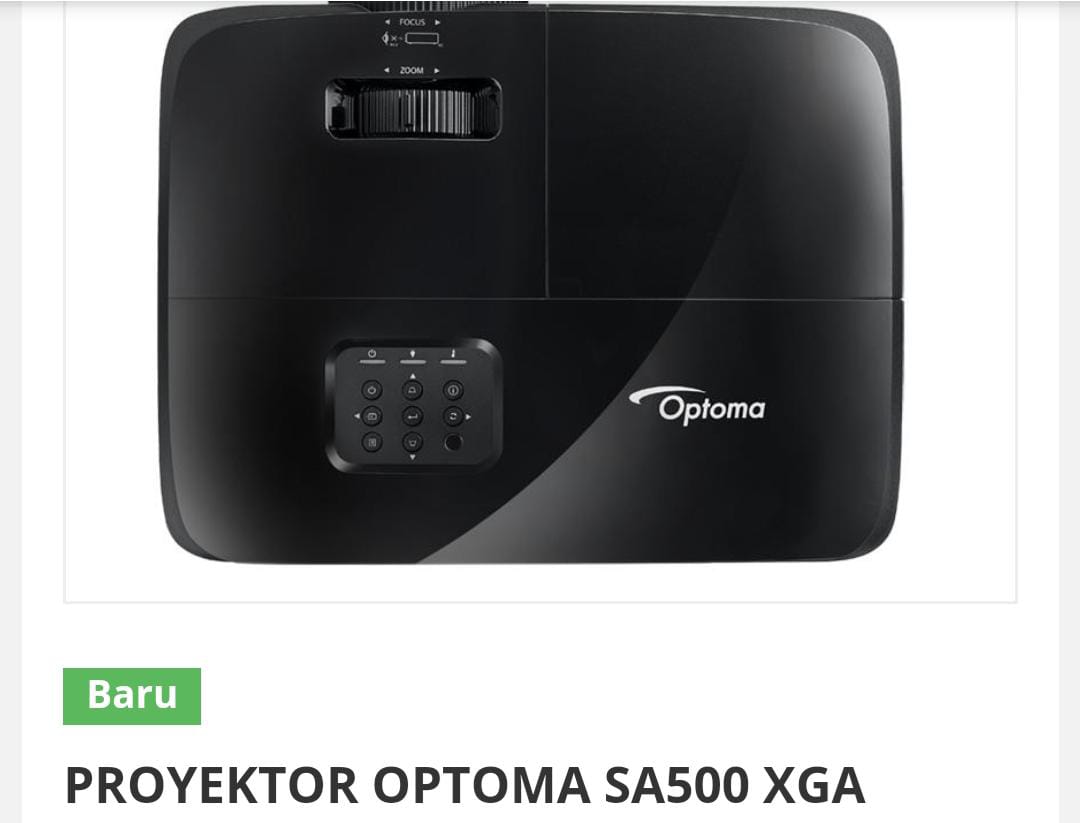 Proyektor Optoma SA500 XGA | SIPLah