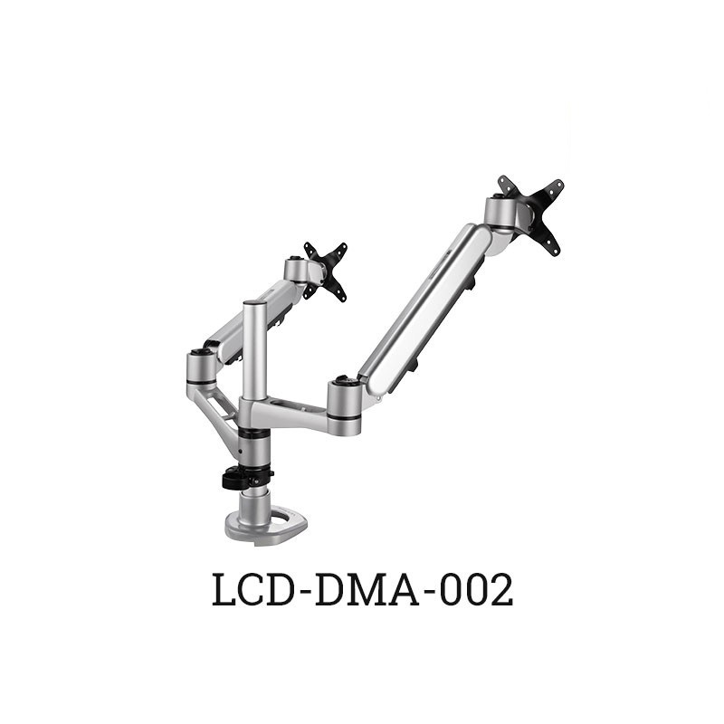 ViewSonic Spring-loaded Dual Monitor Mounting Arm LCD-DMA-002 | up to ...