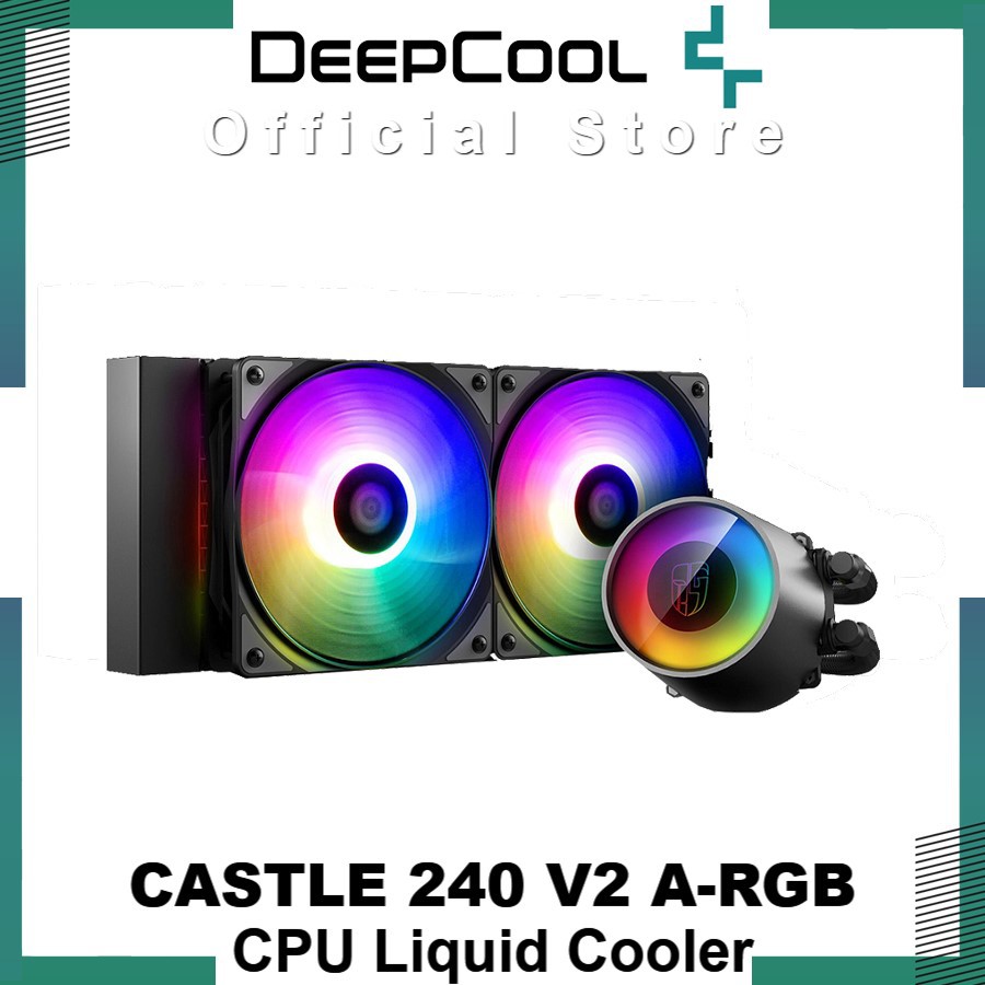 Deepcool Castle 240 RGB V2 CPU Liquid Cooler | SIPLah