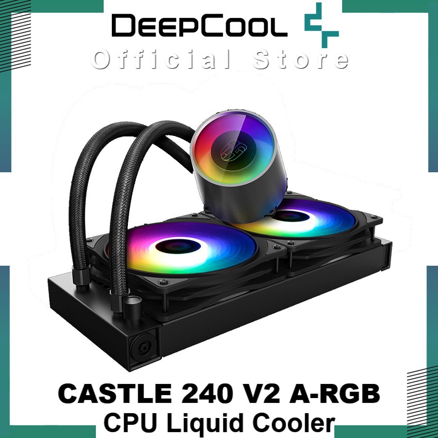 Deepcool Castle 240 RGB V2 CPU Liquid Cooler | SIPLah