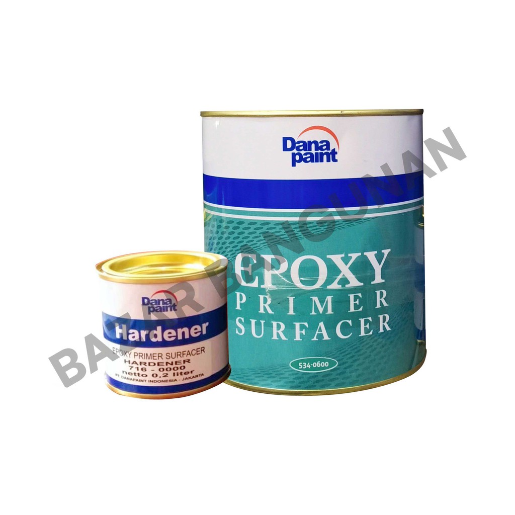 Danapaint - Cat Dasar Epoxy Primer Surfacer Set Duco Dana Paint 534 ...
