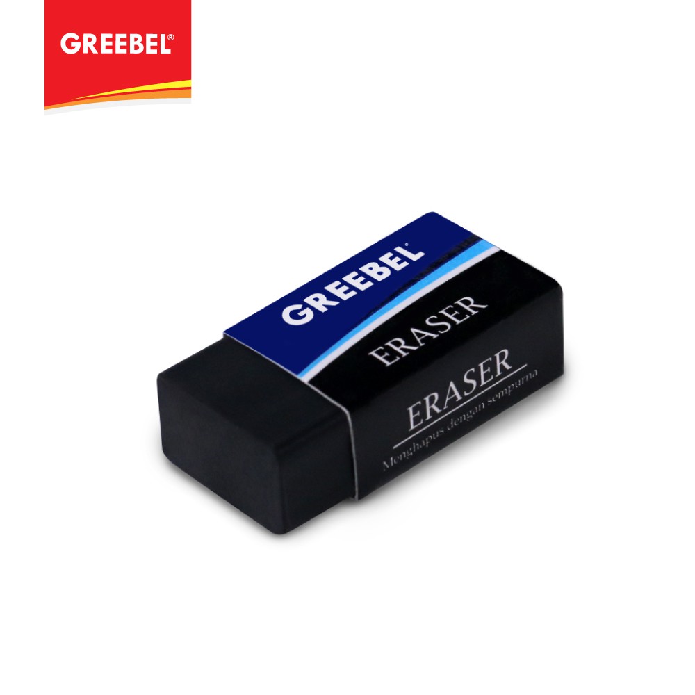 GREEBEL Penghapus Hitam/Eraser Black GBB 141820 (Pcs) | SIPLah