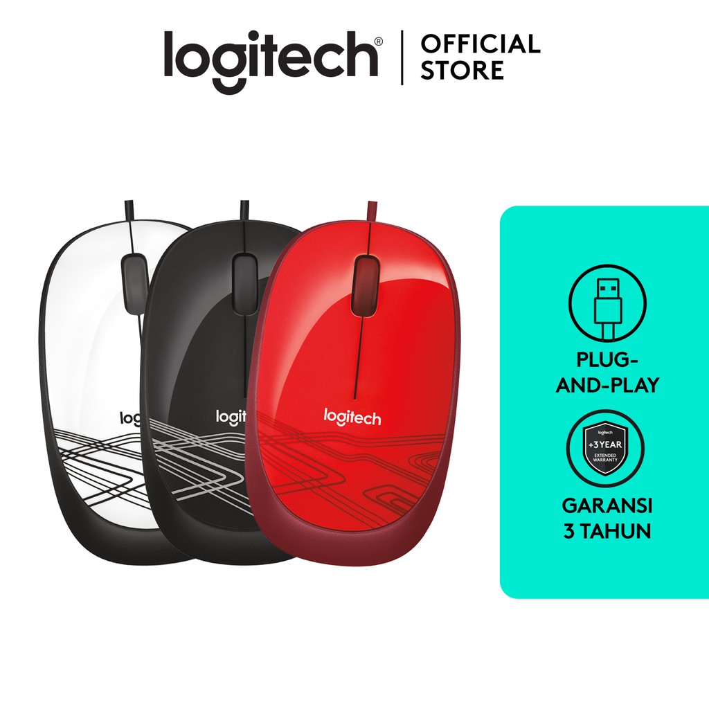 Logitech M105 Wired Optical Mouse | SIPLah