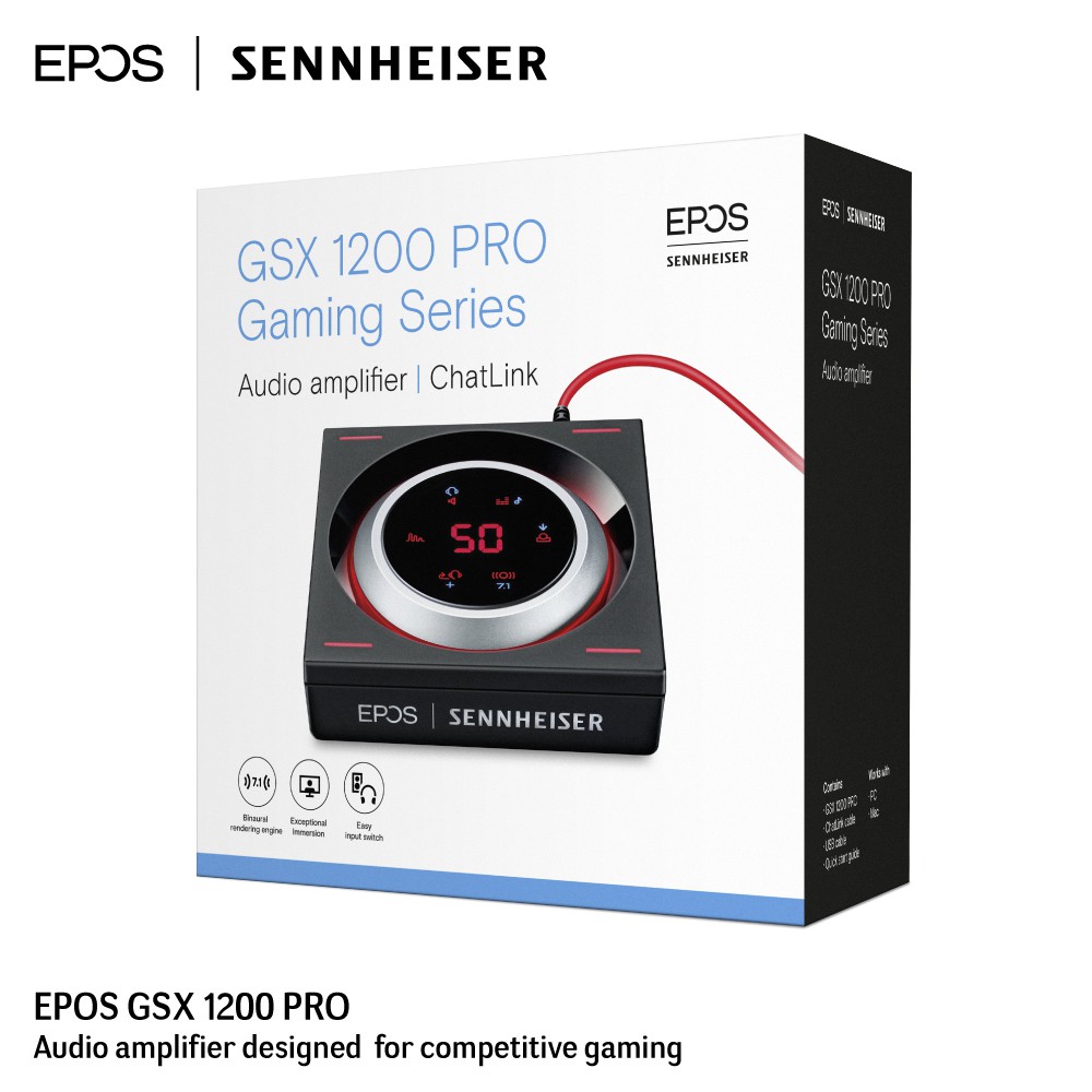 EPOS GSX 1200 PRO - Audio Amplifier | SIPLah