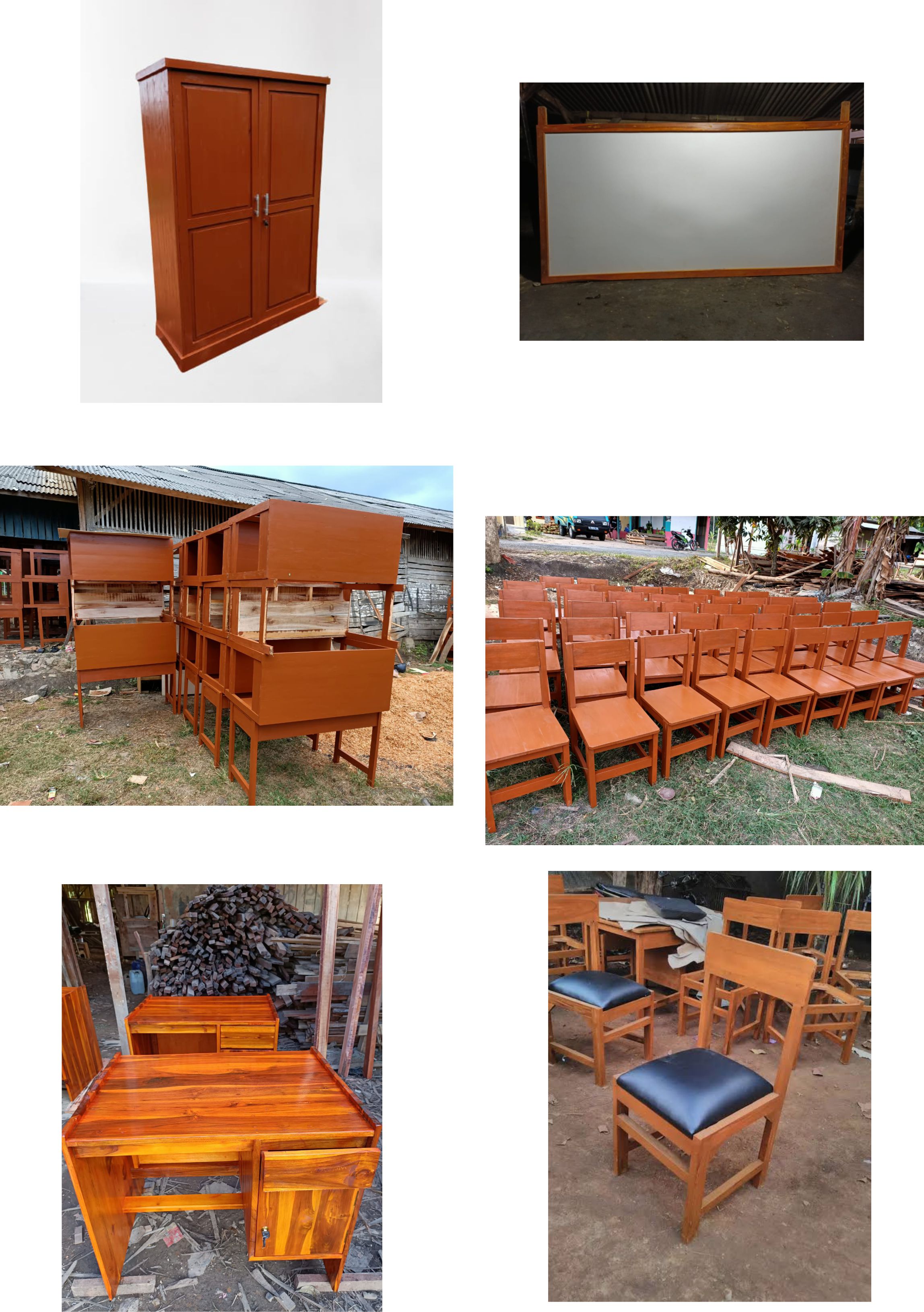 Paket Meubeler Bahan Kayu Keras Biasa untuk SD | SIPLah