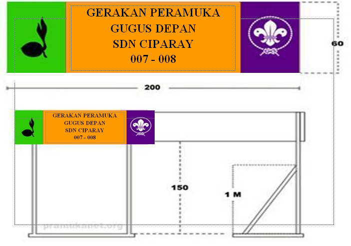 PEMBUATAN PAPAN GUDEP | SIPLah