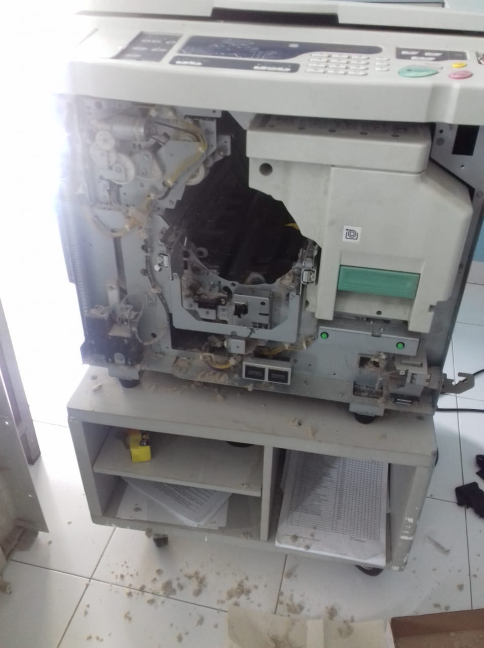 Pemeliharaan Mesin Riso EZ 231/ KZ 30, Gestetner MP 2501L | SIPLah