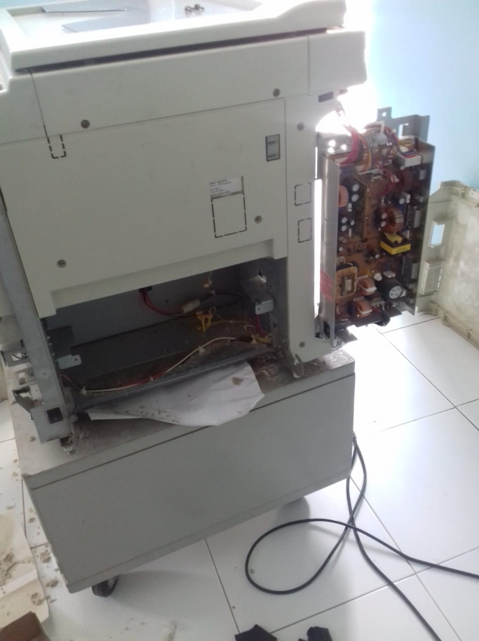 Pemeliharaan Mesin Riso EZ 231/ KZ 30, Gestetner MP 2501L | SIPLah