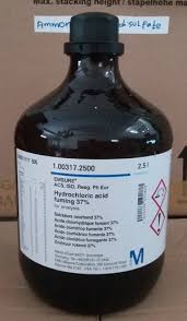 asam klorida HCl Merck kemasan 2,5 liter | SIPLah