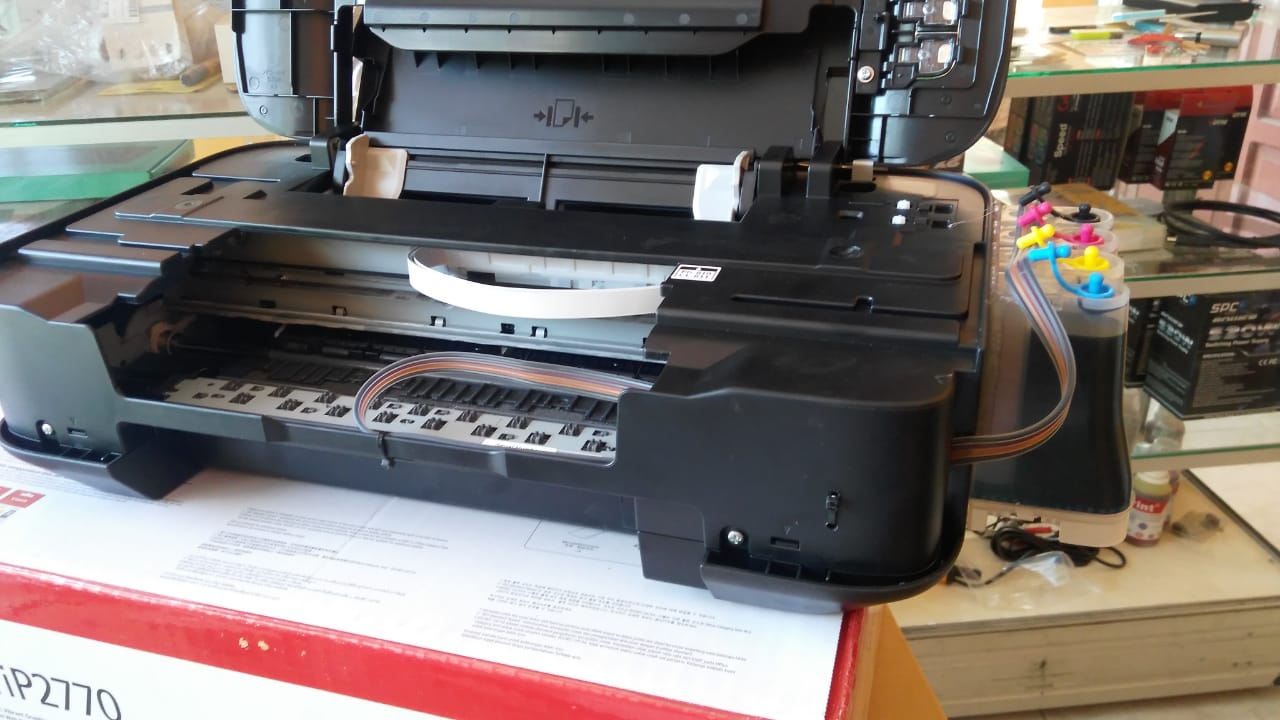 PRINTER CANON IP2770 MODIF TABUNG 80ML + TINTA FULL | SIPLah