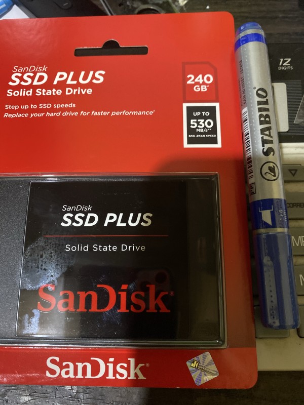 SSD SANDISK PLUS 240GB 240 GB | SIPLah